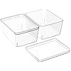 Amazon.com - Storage Bins With Lids: Multipurpose Stackable Container ...