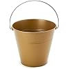 Amazon.com: Simply Elegant Extra Large Metal Bucket with Handles (10 ...