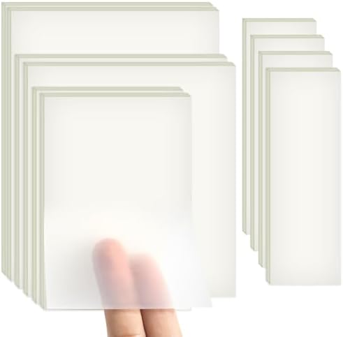 Bekecidi 400 PCS Transparent Sticky Tabs, Index Tabs and Clear Notes ...