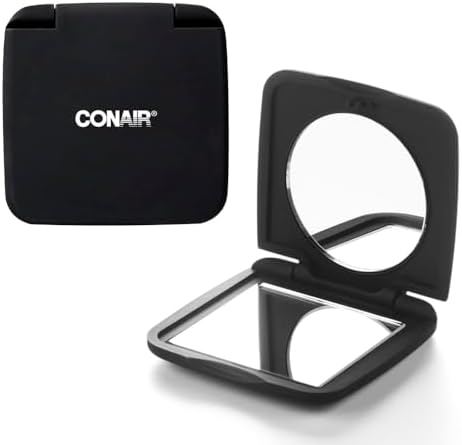 Amazon.com : Conair Pocket Mirror for Women or Men, Small Compact ...