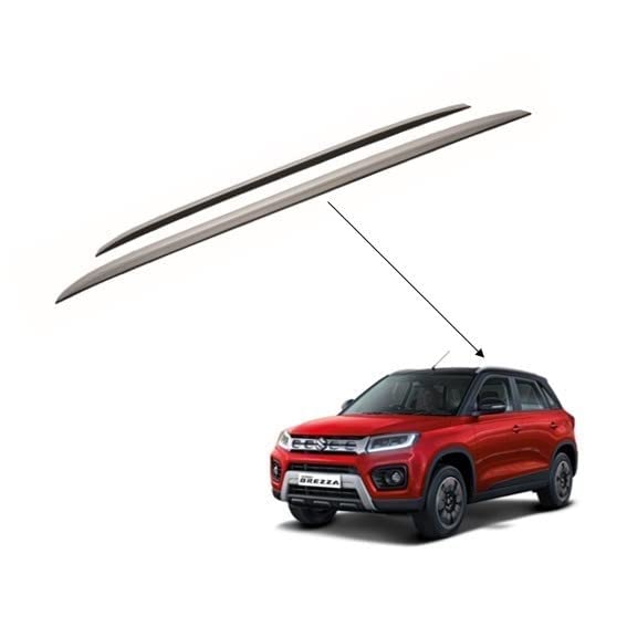 DriveStylish ABS Roof Rails for Maruti Suzuki Brezza 2020 with 3M ...