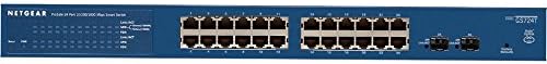 Amazon.com: Netgear GS724T-400NAS PROSAFE 24 PORT GIGABIT SMART SWITCH ...