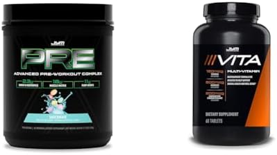Amazon.com: PRE JYM X - Shockwave Pre Workout Powder & Vita JYM Sports ...