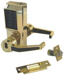 Simplex LR1021M-03-41 Right Hand Mechanical Push Button Lock With Yale ...