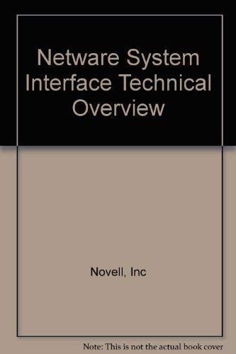Netware System Interface Technical Overview : Novell, Inc: Amazon.es ...