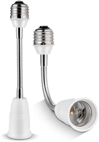 Amazon.com: Hqkfuybl E27 to E27 Socket Extender Rotatable Light ...