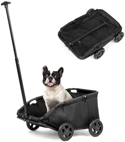 Amazon.com: AESRAOU Mini Dog Strollers for Mini Pets, Foldable ...