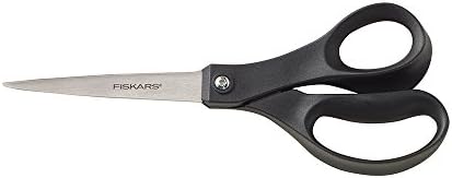 Amazon.com : Fiskars Crafts Recycled Adult Scissors, Black : Arts ...