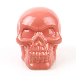 Buy Gothic Ceramic Skull Money Saving Box Money Collectable Coin Piggy ...