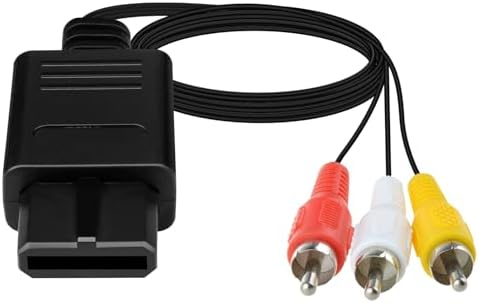 Amazon.com: AV Cable Composite Video Cord Compatible with Nintendo 64 ...