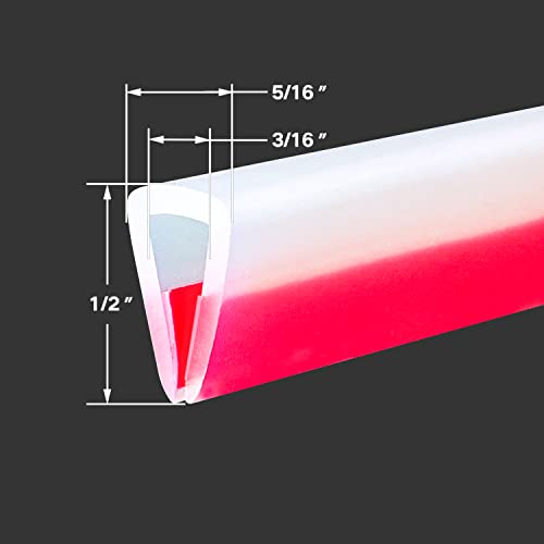 Snapklik.com : Clear Rubber Edge Trim, Self-Adhesive Clear Rubber Edge ...