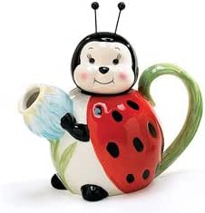 (10) Oz Cute Ladybug Small Ceramic Teapot : Amazon.co.uk: Home & Kitchen