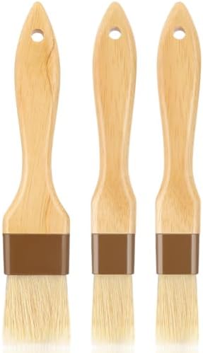 Amazon.com: Amaxiu 3 Pcs Pastry Brushes for Baking, Basting Brush with ...