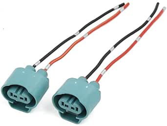 Amazon.co.jp: XYWHPGV 2pcs 9005HB3ヘッドライトフォグライト用メスアダプターハーネスソケット(3838e ab114 ff583 b361d d9cf7 ...