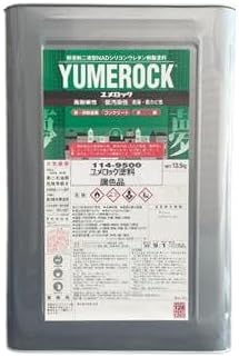 Amazon.co.jp: ロックペイント ユメロック 【日塗工 19-60H】 10YR6/4 主剤のみ 弱溶剤2液型NADシリコンウレタン樹脂塗料 ユメロック ロックペイント 3.6kg ...