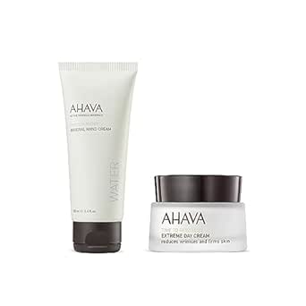 Amazon.com: AHAVA Mineral Hand Cream and Extreme Day Cream Set : Beauty ...