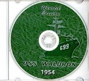 USS Waldron DD-699 1954 World Cruise Book: Great Naval Images LLC ...