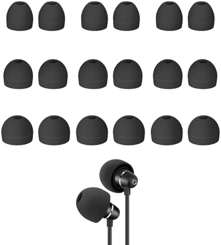 6 Pairs Replacement Earbud Tips, Ear Buds Replacement Rubber Tips ...
