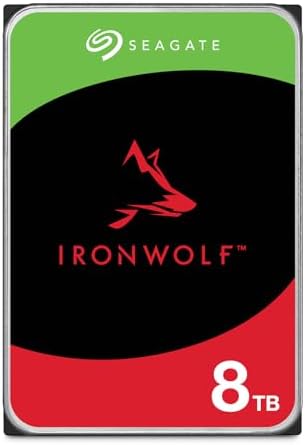 Amazon.com: Seagate IronWolf 8TB NAS Internal Hard Drive HDD – 3.5 Inch ...