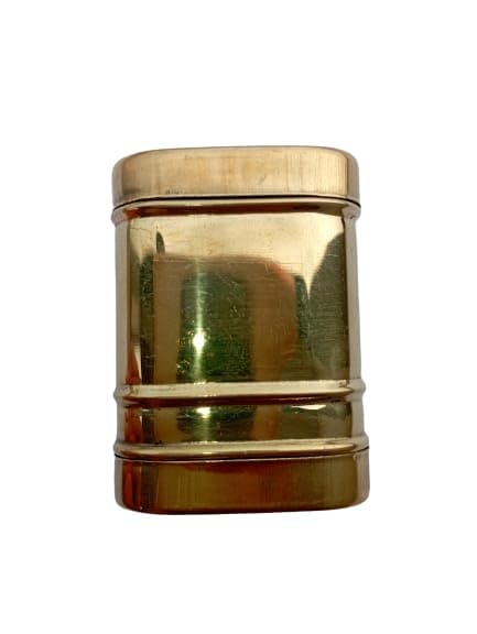 Pure Brass Pocket Container ! Peetal Chunauti ! for Mouth Freshners or ...