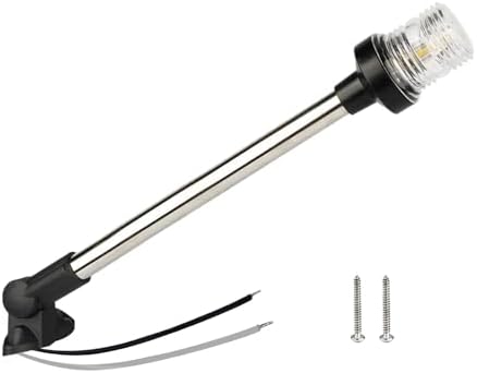 Amazon.com: Pactrade Marine Boat WakeTower All Round Anchor Light LED ...