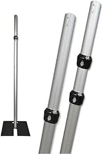 Amazon.com: (6 Pack) 7-12 FT Adjustable Uprights for Pipe and Drape ...