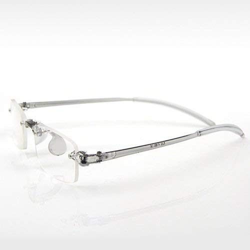Frameless Unisex Lightweight Rimless Frameless Rectangle Reading ...