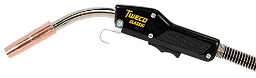 Tweco L415-3545 Classic No. 4 400 Amp Air Cooled MIG Gun with Lincoln ...