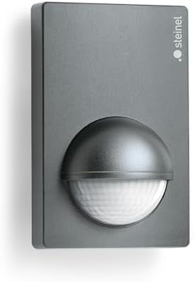 Steinel Motion Sensor IS 180-2 Silver, PIR Motion Detector, 12 m Reach ...