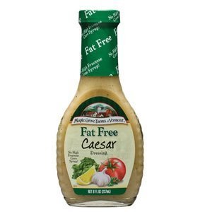 Amazon.com : Maple Grove Farms Fat Free Caesar Salad Dressing, 8-ounce ...
