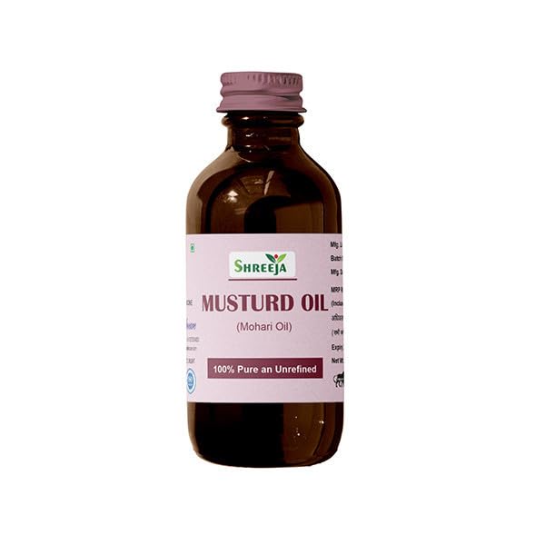 SHREEJA Mustard Oil - Boosts Immunity, Promotes Hair & Skin Health ...