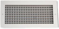 Shoemaker 933-20X6 20"x6" Steel Blade Diffuser - White - Heating ...