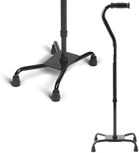 Amazon.com: RMS Quad Cane - Adjustable Walking Cane with 4-Pronged Base ...