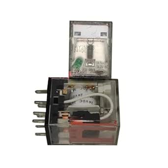 5pcs Relay MY4N-GS 24VDC MY4N-GS 24VAC MY4N-GS 110/120VAC MY4N-GS 220/240VAC: Amazon.com ...