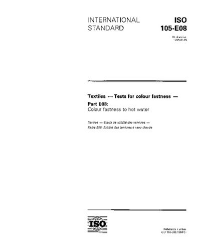 ISO 105-E08:1994, Textiles - Tests for colour fastness - Part E08 ...