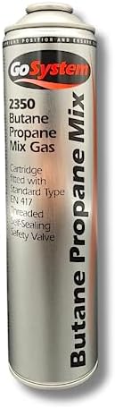 AirTech-UK GoSystem 2350 Butane Propane Mix Gas Cartridge - 350g ...