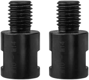 Bestgle 2Pcs M10 Male Thread to M14 Female Thread Adapter Converter for ...