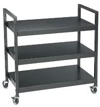 Amazon.com: Buddy Products Three-Shelf Metal Cart : Home & Kitchen