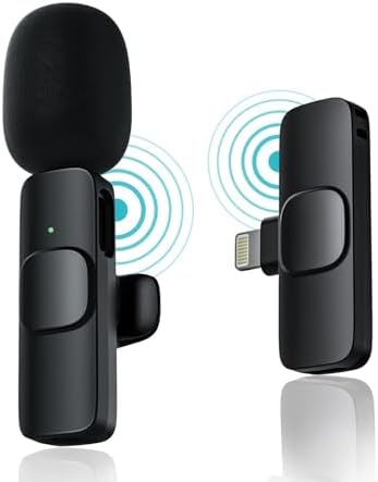 Wireless Microphones for iPhone iPad and Android USB C and Ligthening ...