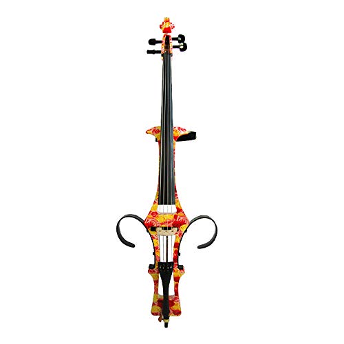 Handmade Professional Solid Wood Electric Cello 4/4 Full Size Silent ...