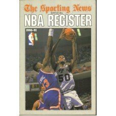 NBA Register, 1990-91 (Official NBA Register): Sporting News ...