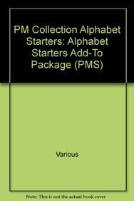 Amazon.com: Pm Collection Alphabet Starters: Alphabet Starters Add-to ...