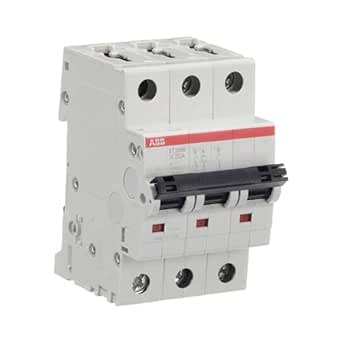 Circuit Breaker; Miniature; DIN Rail Mount; K Curve; 3 Pole; 20A, ST203M-K20: Amazon.com: Tools ...