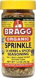 Amazon.com: Bragg Organic Sprinkle Seasoning 1.50 Ounces (2 Bottles, 3 ...