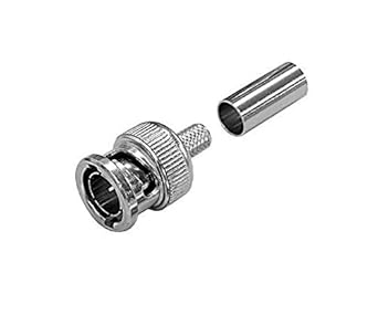 Amazon | トーコネ BNC型コネクター(PLUGS(Crimp Type)75Ω) BNCP-3SA | 同軸コネクタ | 産業・研究開発用品 通販