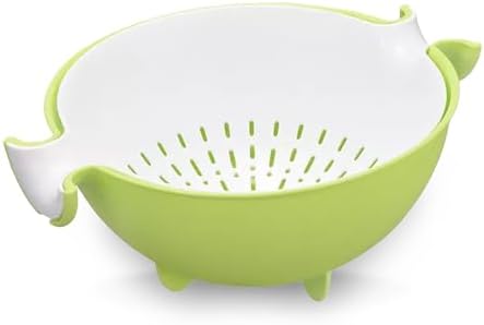 Clazkit Food Strainer Colander, Fruit Basket, Pasta Strainer, Vegetable ...