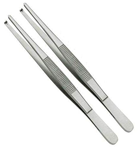 TRUBIOLOGY Stainless Steel Standard Surgical Tooth Forceps 6 Inch Pack ...