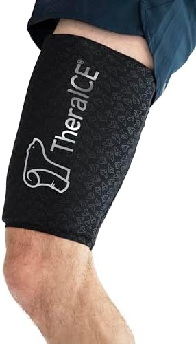 Amazon.com: TheraICE PRO Hamstring Compression Sleeve, Hot and Cold ...