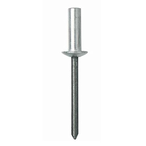 (500) Aluminum Closed END POP Rivets 4-2 Grip 1/8" x .360 (.063 - .125 ...