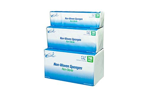 McKesson 16-40224 Medi-Pak Performance Plus Non-Woven Sponge, High ...